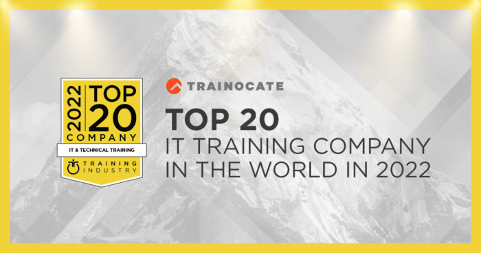 Trainocate Secures Spot on Training Industry's Top IT Training ...
